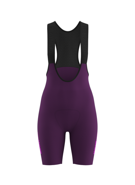 Women's Cycling Bib & Brace - Violet | Black Sheep
